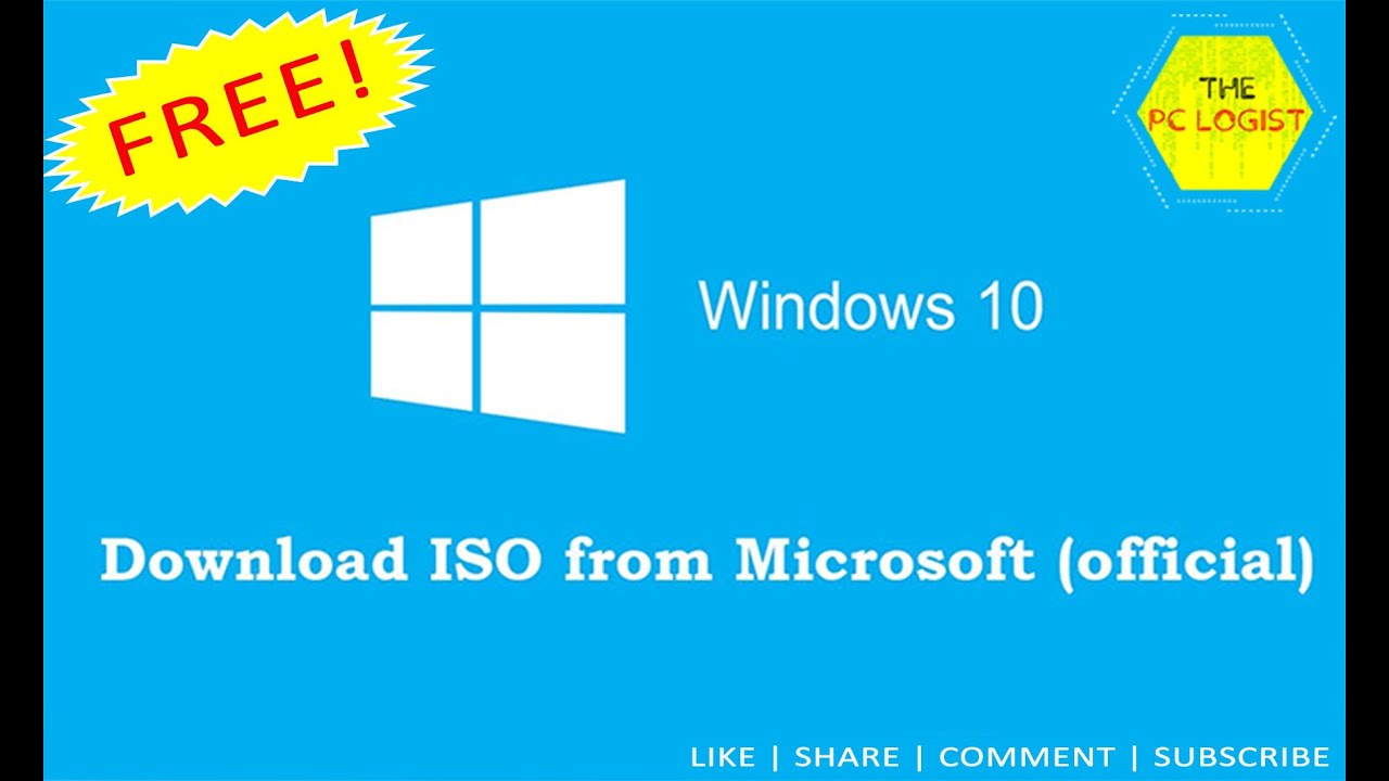FREE Download Genuine BOOTABLE WINDOWS 10 ISO(Official) from Microsoft ...