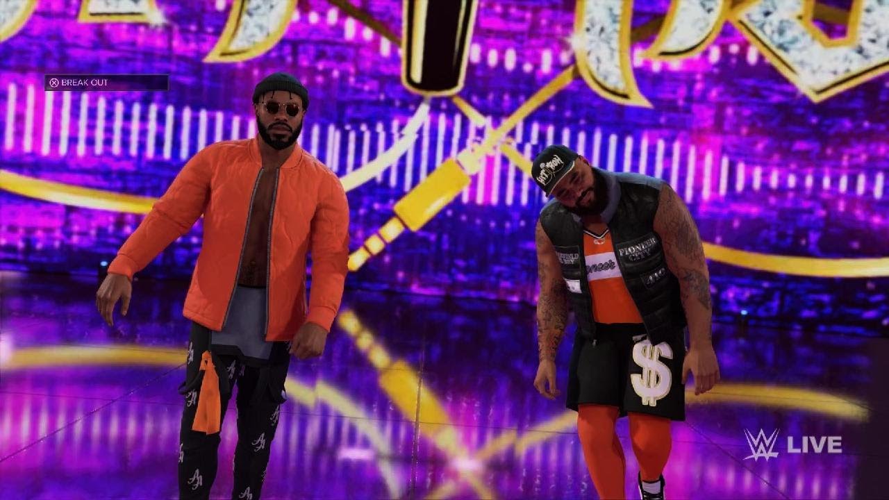 The Street Profits vs Hit Row - YouTube