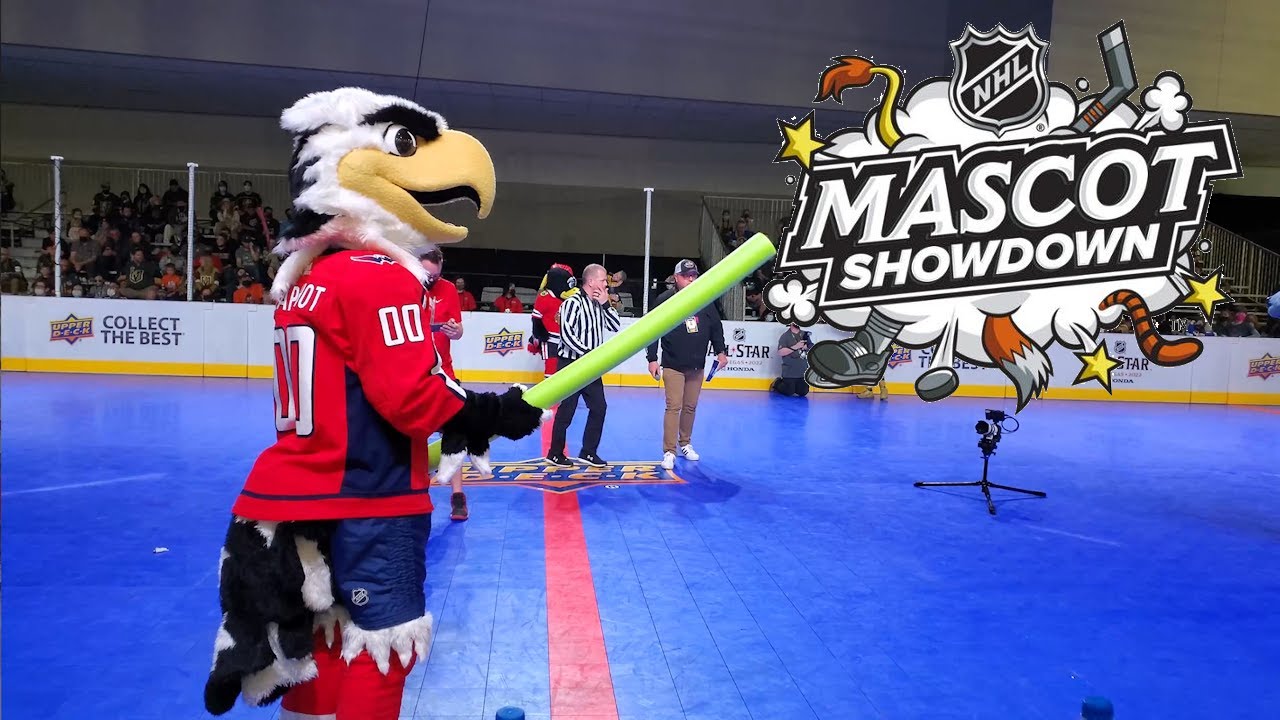 [4K] 2022 NHL All Star Mascot Showdown - Medieval Games Part 1 - YouTube