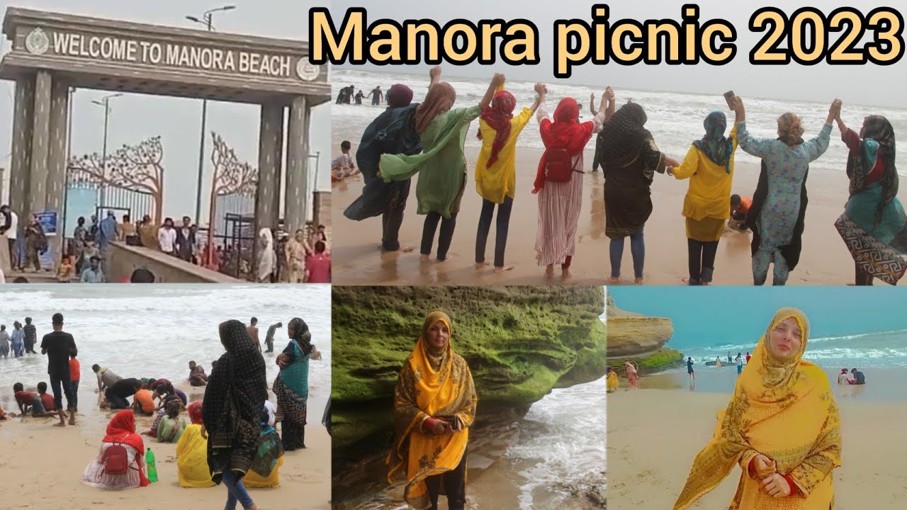 Monora Beach 🏖️ | Manora beach Karachi 2023 | Family Picnic | Manora ...