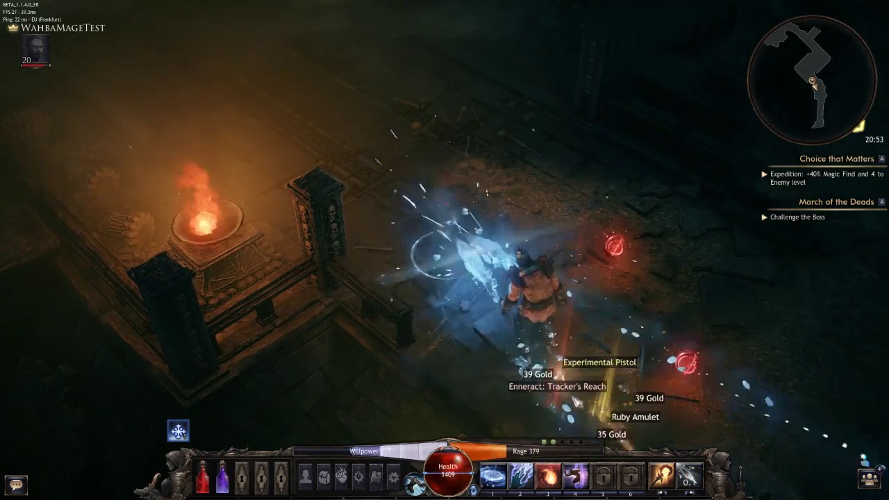 Wolcen Crit Buff Mage - YouTube