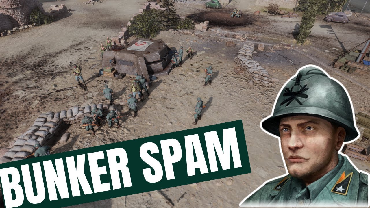 Company of Heroes 3 Multiplayer Gameplay Wermacht 2v2 Torrente map ...