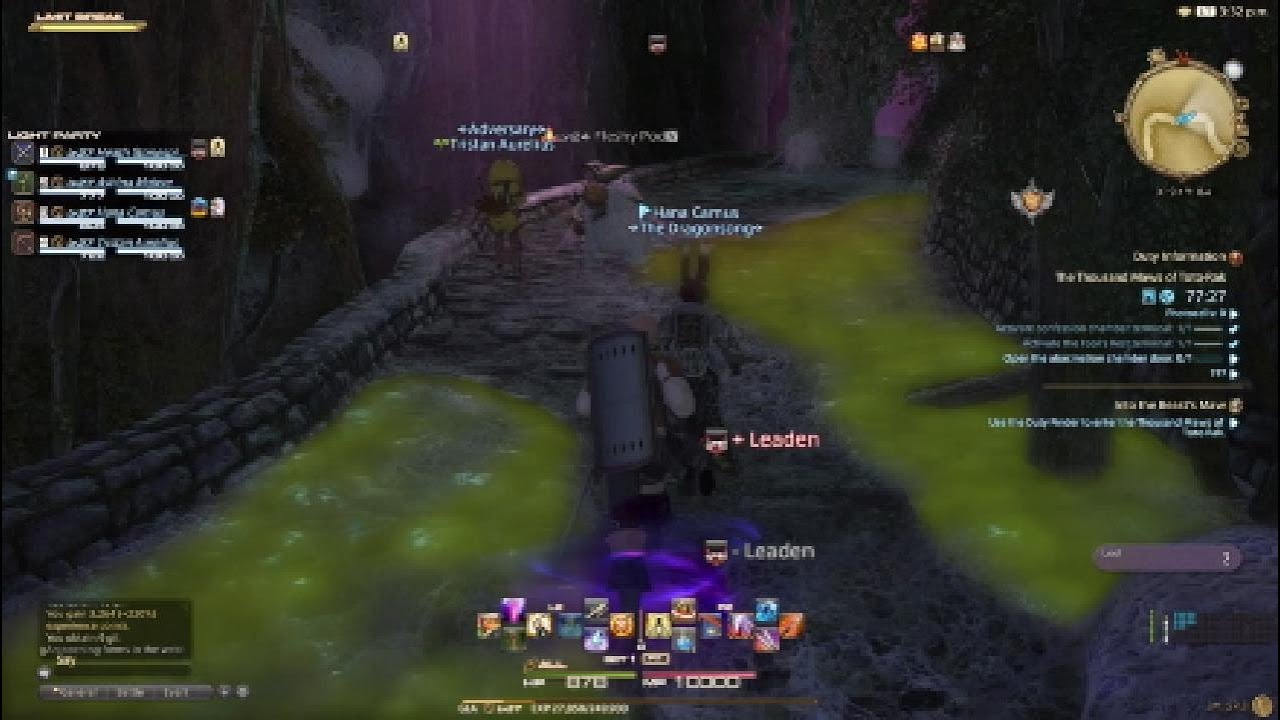 Final Fantasy XIV: The Thousand Maws of Toto-Rak Dungeon - YouTube