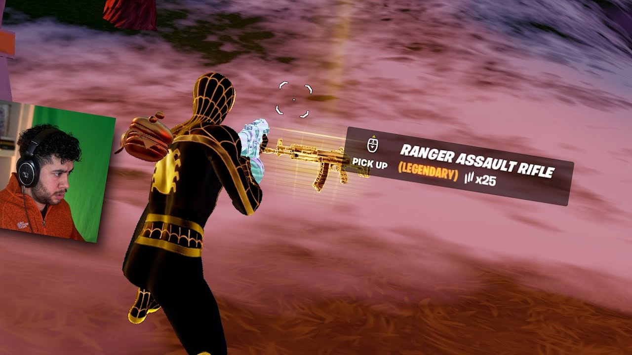 the ranger assault rifle in fortnite built different - YouTube