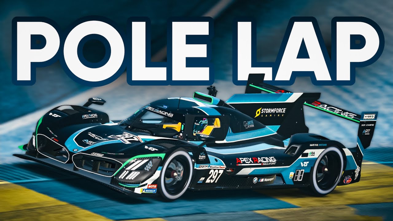 iRacing Petit Le Mans | Top Split Pole Position Lap: 1:04.918 - YouTube