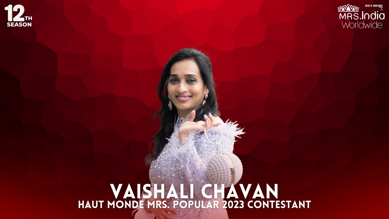 Vaishali Chavan | Mrs. Popular 2023 - YouTube