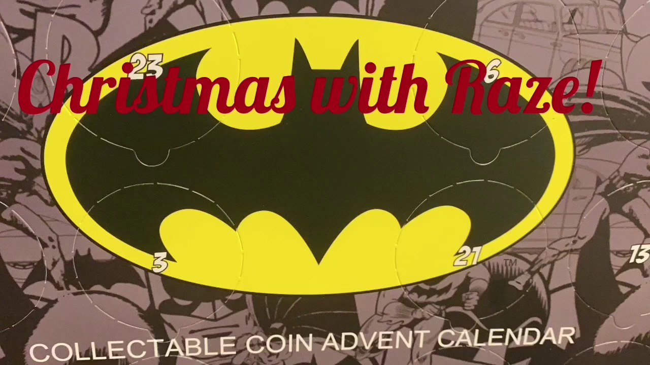 Batman Limited Edition Collectible Coin Advent Calendar December 2nd ...