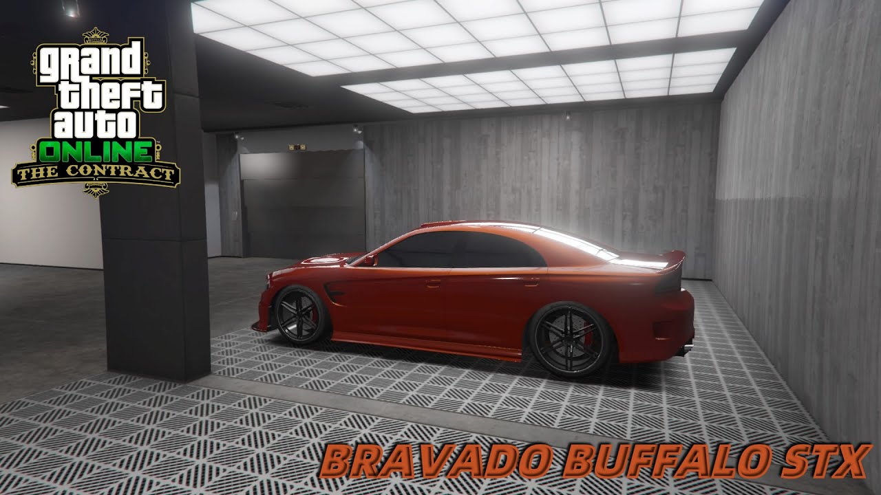GTA 5 ONLINE - THE CONTRACT | NOVO BRAVADO BUFFALO STX (customization ...