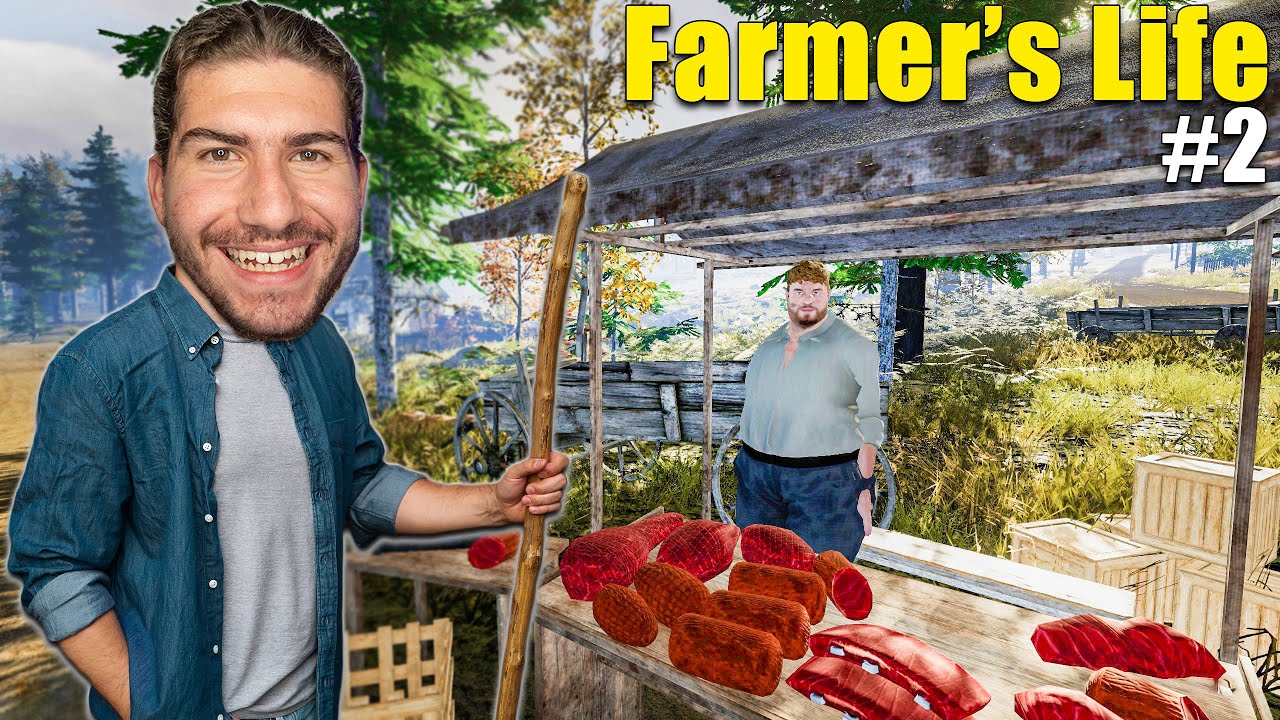 Κάνουμε δουλειές για τους χωρικούς! #2 | Farmer's Life Greek - YouTube