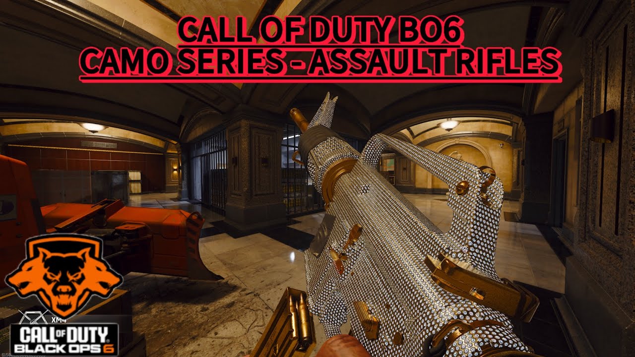 Call Of Duty BO6 camo series EP-34 - ASSAULT RIFLES - YouTube