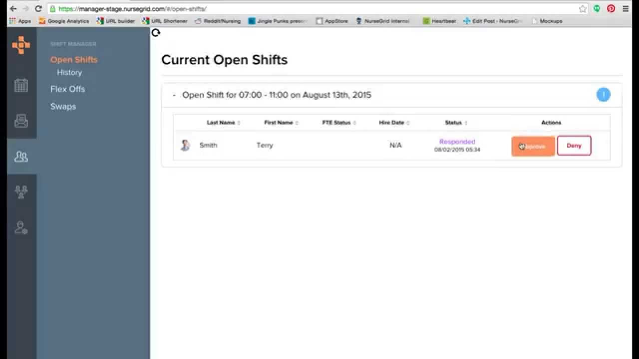 How to Flex On a nurse in NurseGrid Manager - YouTube