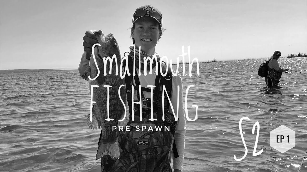 Smallmouth Bass Fishing Pre Spawn - YouTube