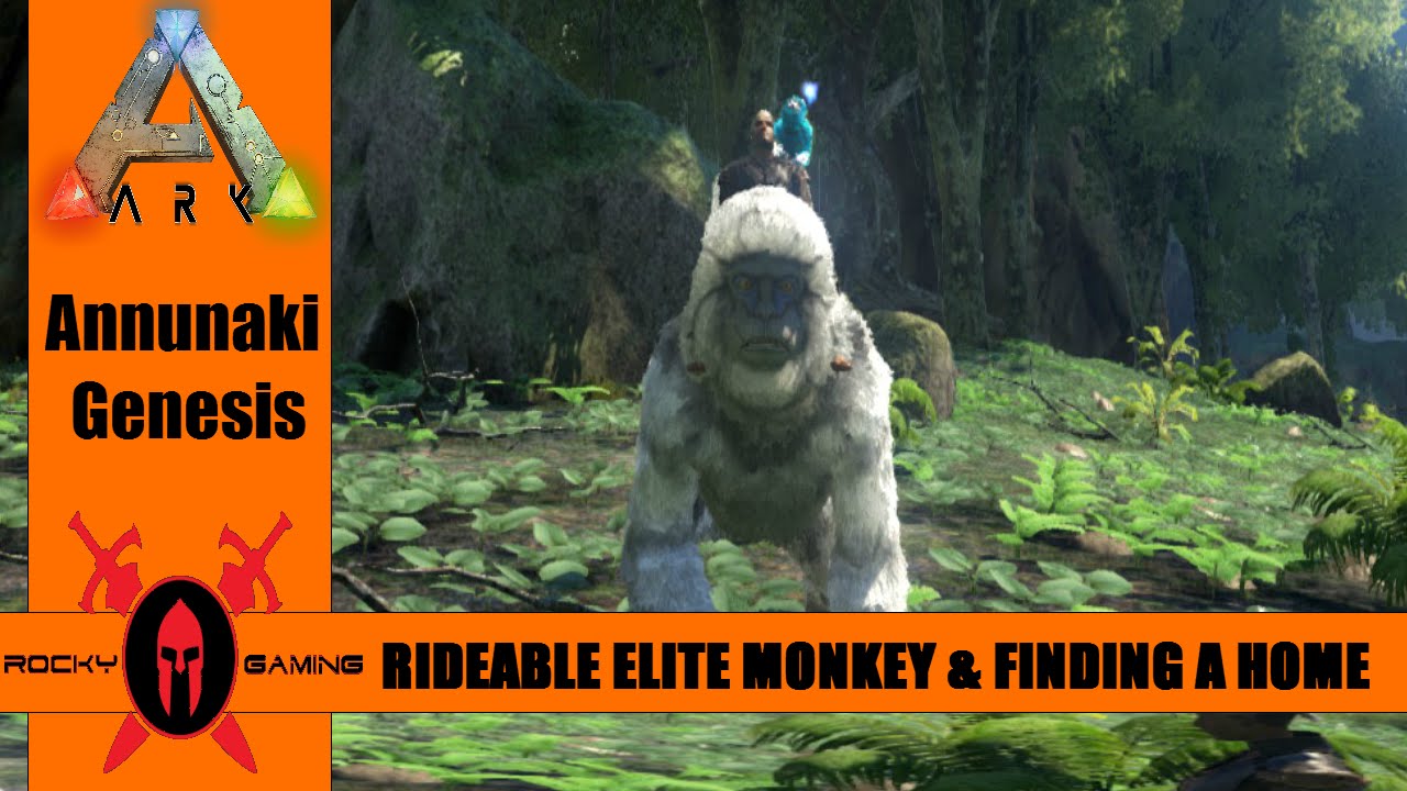 Ark Annunaki Genesis: Rideable Elite Monkey that throws Poo! And ...