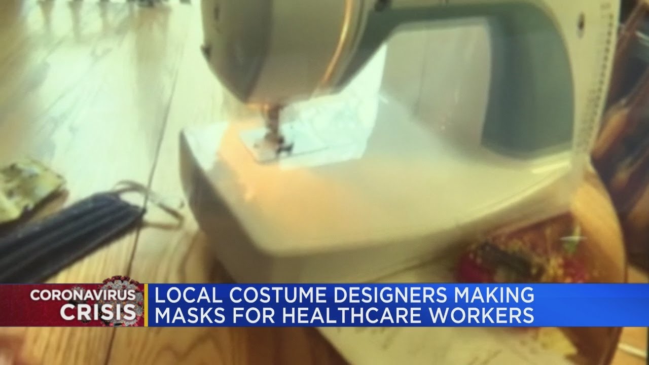 Costume team creates CDC-approved face masks to aid in COVID-19 ...