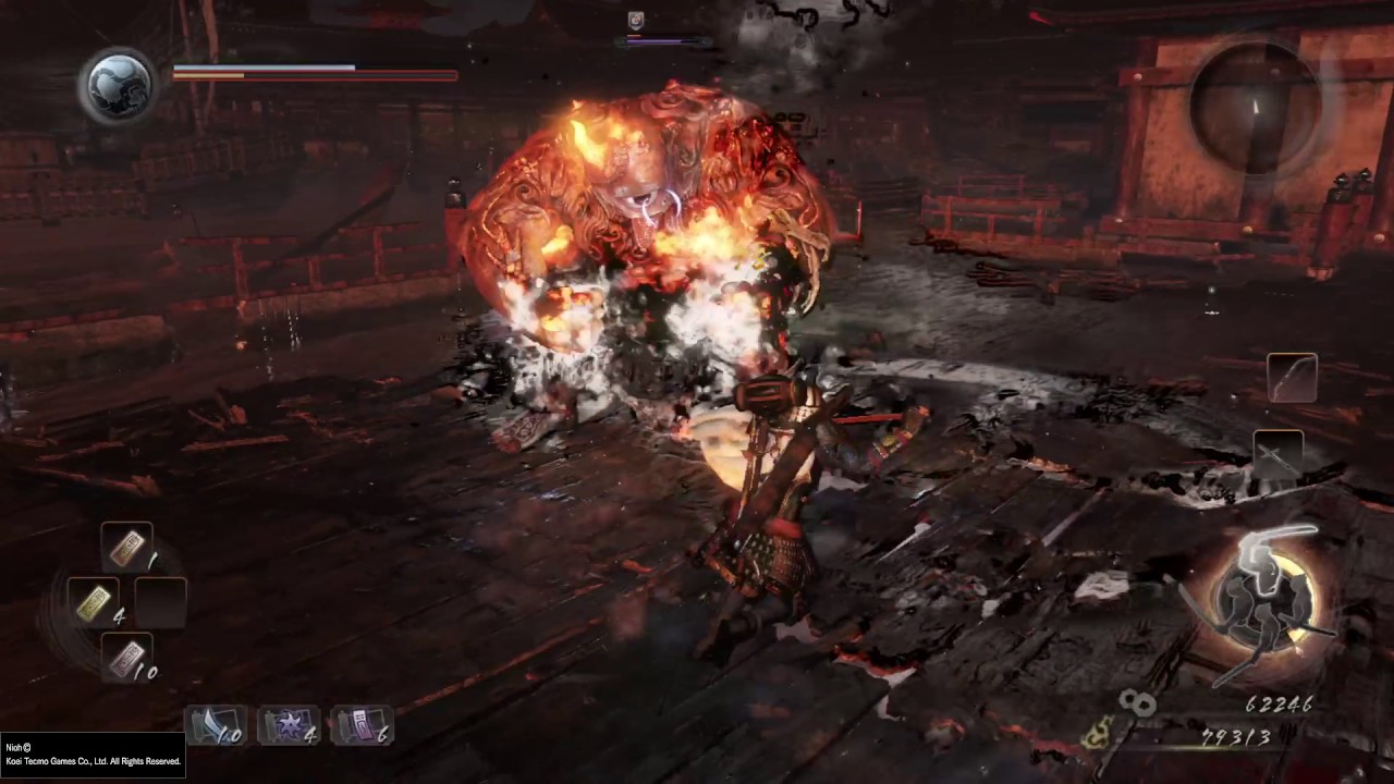 Nioh: Heir to the Nioh... Tengu FLAME SPEAR... ACTIVATE! - YouTube