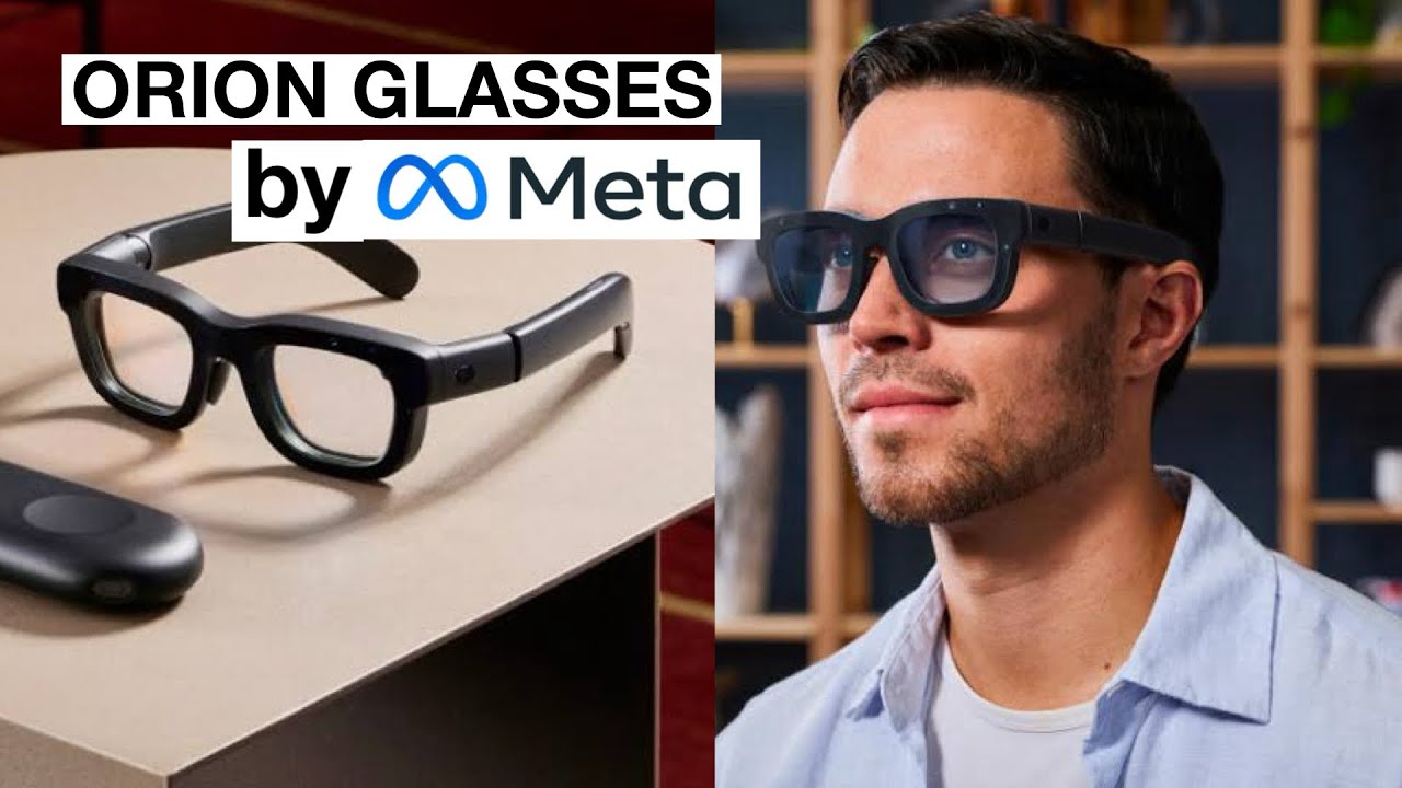 The NEW Orion Glasses by Meta 🤯 | Full Reaction Video (Meta Connect ...