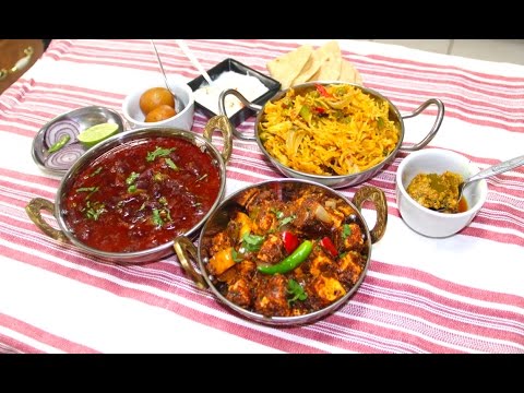 Restaurant Meal Menu under 45 Minutes with Shan Mixes from Bhavna's ...