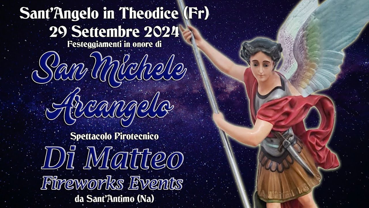𝐒𝐚𝐧𝐭'𝐀𝐍𝐆𝐄𝐋𝐎 𝐢𝐧 𝐓𝐇𝐄𝐎𝐃𝐈𝐂𝐄 (𝐅𝐫) - 𝐒𝐚𝐧 𝐌𝐈𝐂𝐇𝐄𝐋𝐄 𝐀𝐑𝐂𝐀𝐍𝐆𝐄𝐋𝐎 𝟐𝟎𝟐𝟒 - 𝐃𝐈 𝐌𝐀𝐓𝐓𝐄𝐎 ...