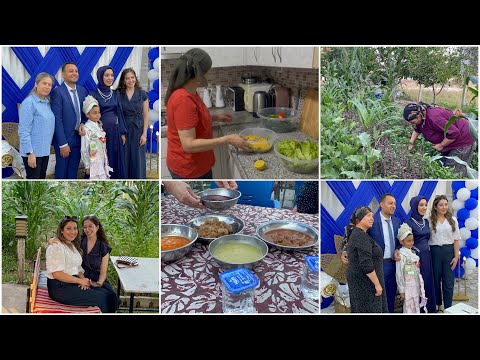 YEĞENİMİN SÜNNET YEMEĞİ🧿 NAZMİYE ABLAMIN BAHÇESİNDE TOPLANDIK✅ GÜNLÜK VLOGUM