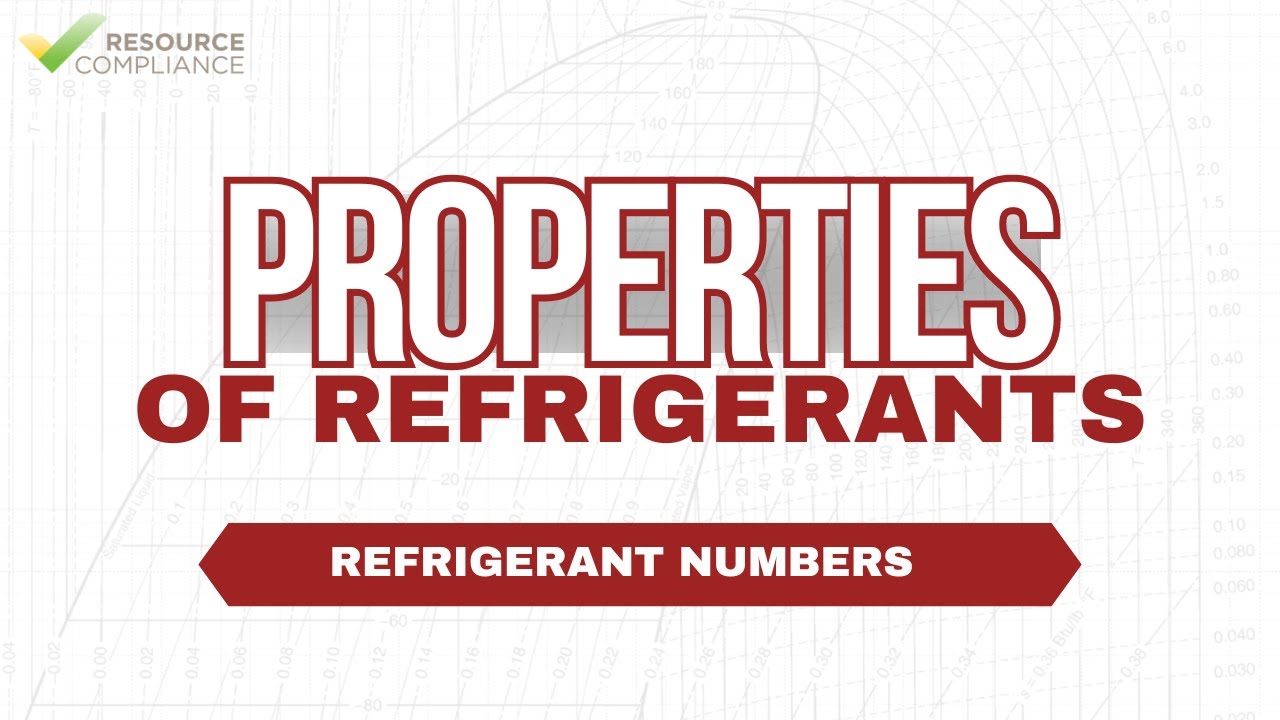 Refrigerant Numbers - YouTube