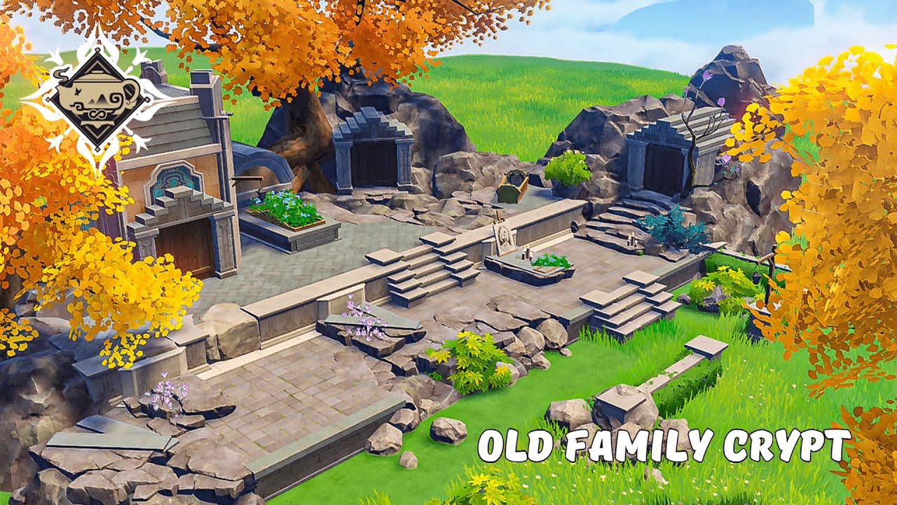 Old family crypt | Genshin impact Serenitea Pot Design - YouTube