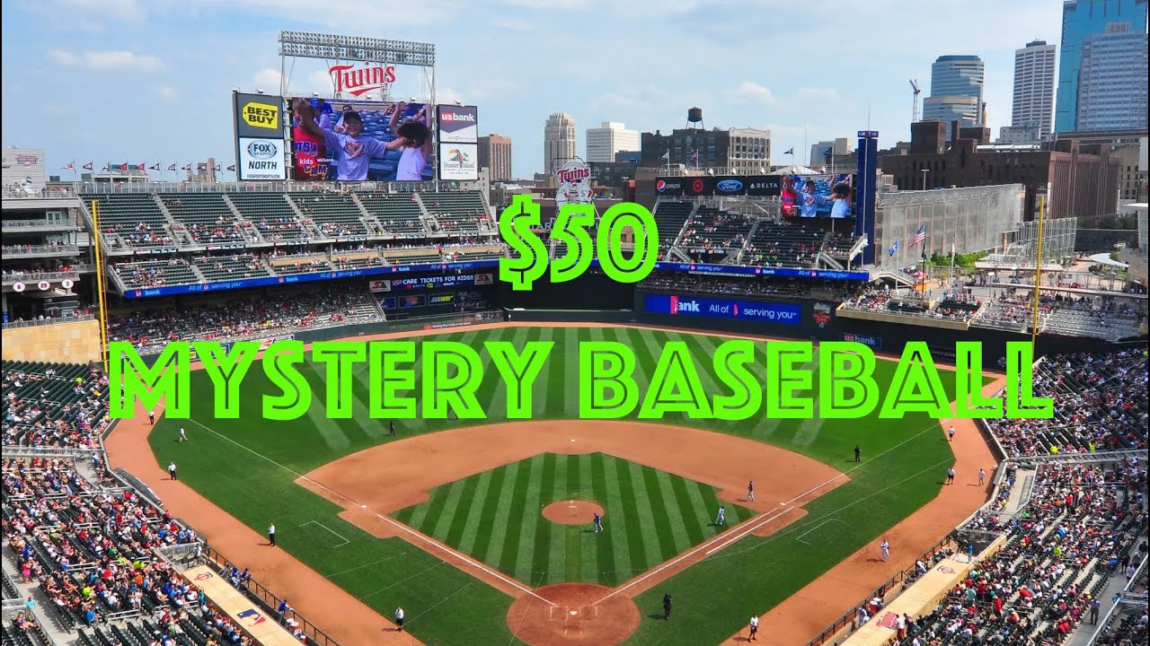 I Bought A Mystery Baseball At Target Field For $50 - YouTube
