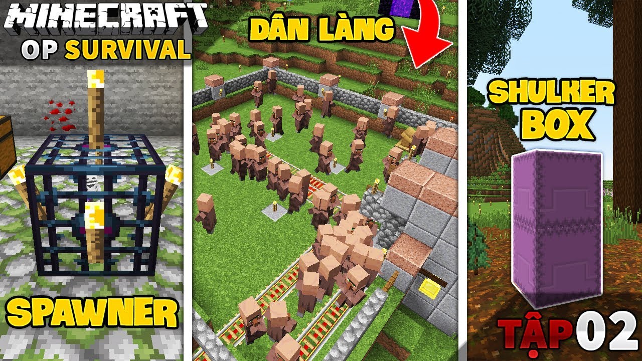 NHẬT KÝ SINH TỒN NGÀY THỨ 2 - Minecraft OP Survival #2 (MK Gaming ...