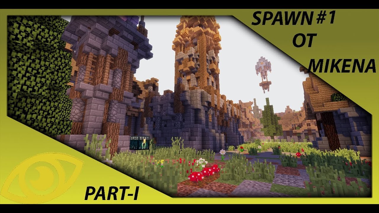 Minecraft Map-"SPAWN#1" - YouTube