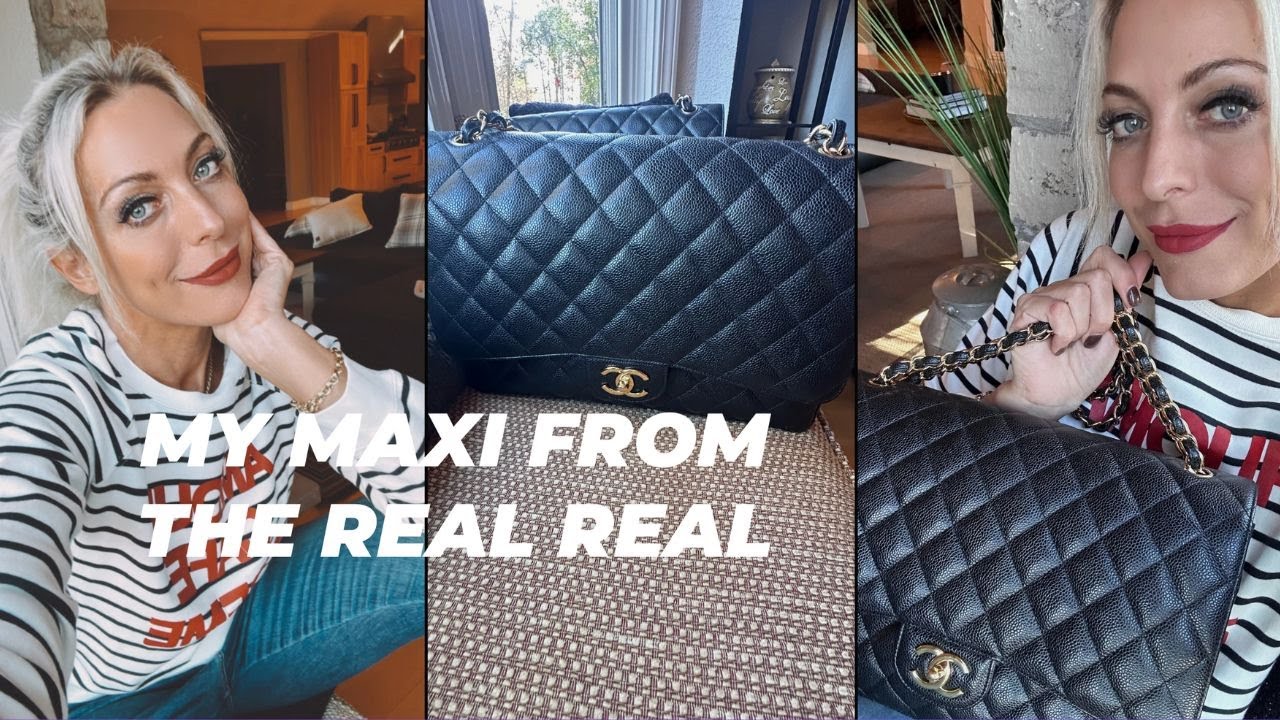 CHANEL MAXI | EXPERIENCE FROM THE REAL REAL - YouTube