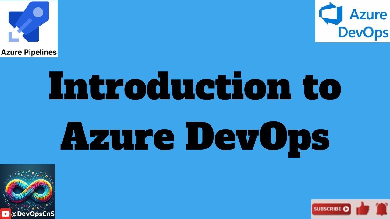 Introduction to Azure DevOps - YouTube
