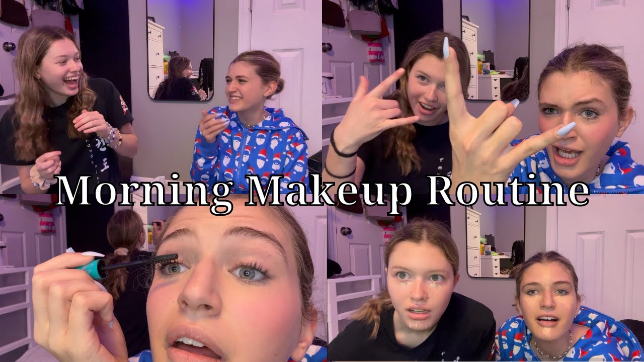 morning makeup routine with eva // GRWM - YouTube