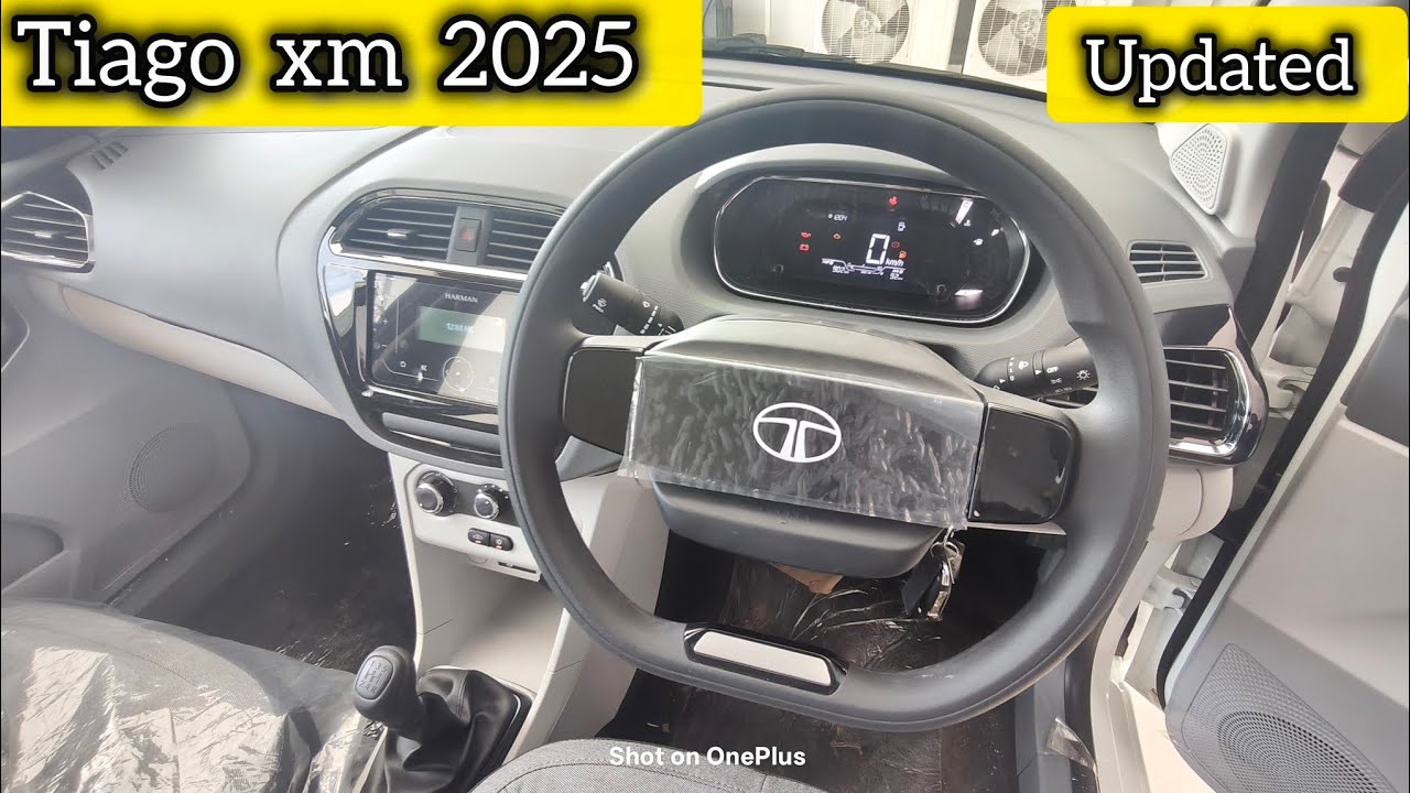 Tiago xm 2025 facelift ️ || Tiago second base model on road price ll ...