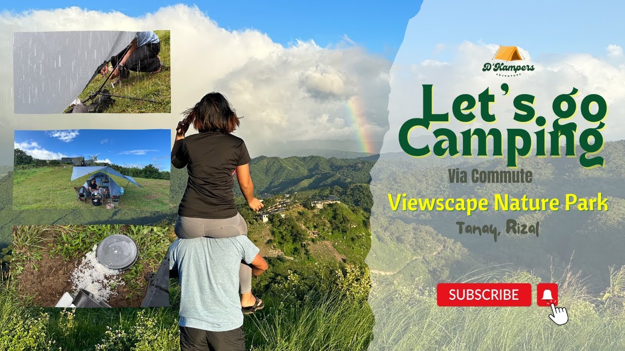 CAMPING | COMMUTE | VIEWSCAPE NATURE PARK | TANAY | STRONG WINDS - YouTube