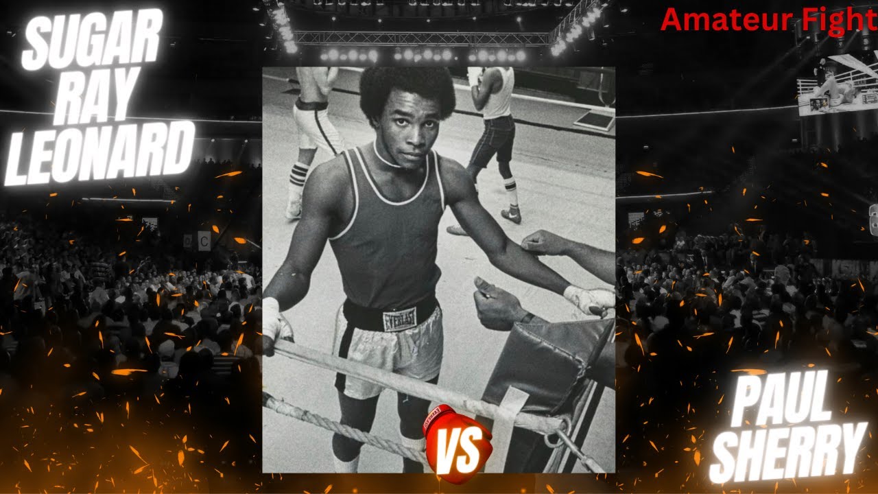 Sugar Ray Leonard Vs Paul Sherry | Amateur Fight - YouTube