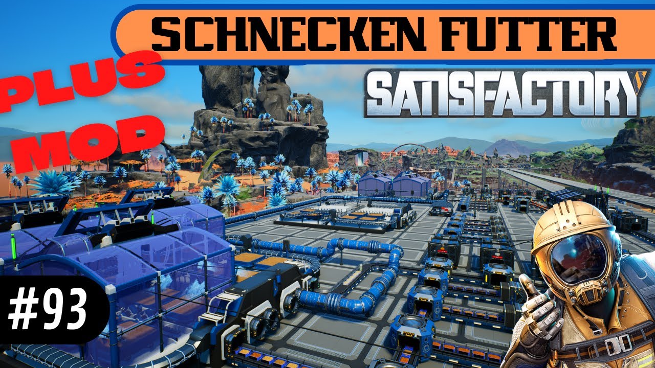 WIR BEKOMMEN ÄPFEL UND BAUMWOLLE DURCH DIE FARM! Satisfactory Plus Mod ...