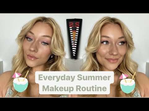 My Everyday Summer Makeup Routine | Tutorial - YouTube