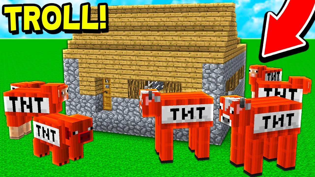 EXPLODING ANIMAL TNT TROLL! (TROLL WARS #3) - YouTube