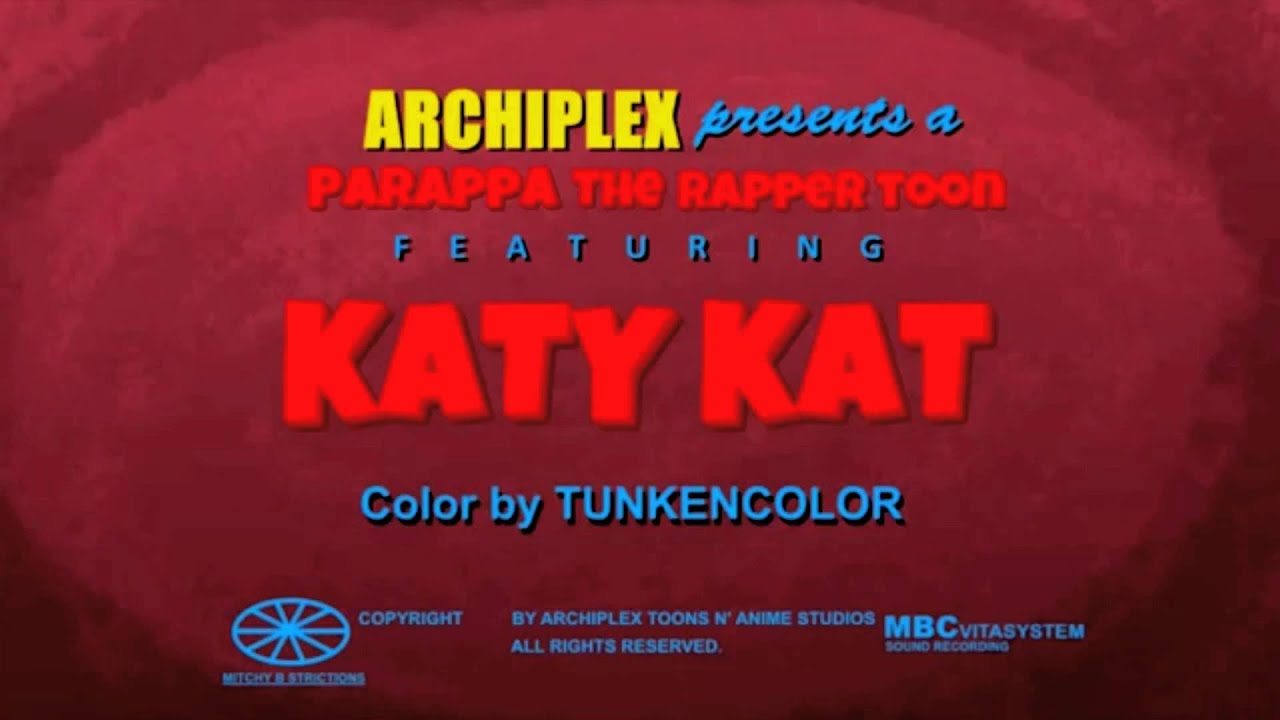 PaRappa the Rapper Toons Intro 1 (Katy Kat Version) - YouTube