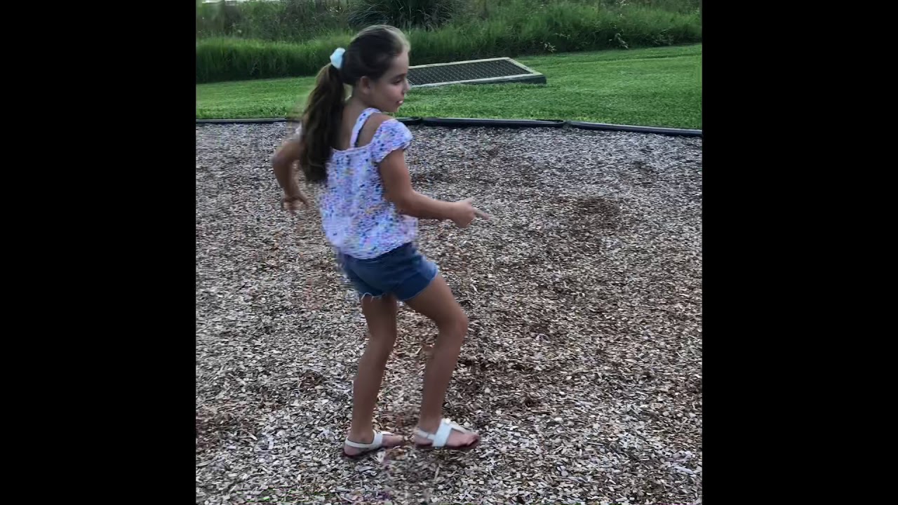 Mini zip line 6/19/20 - YouTube