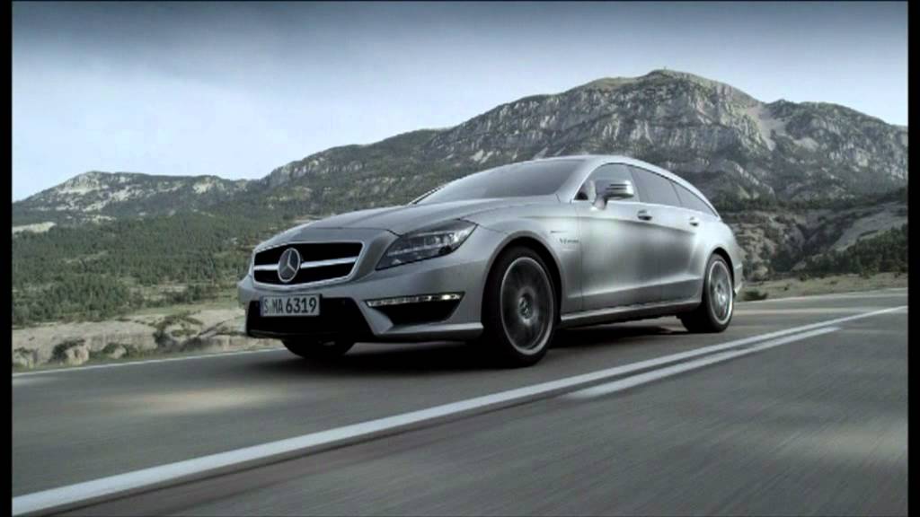 Mercedes CLS 63 AMG Shooting Brake trailer - YouTube