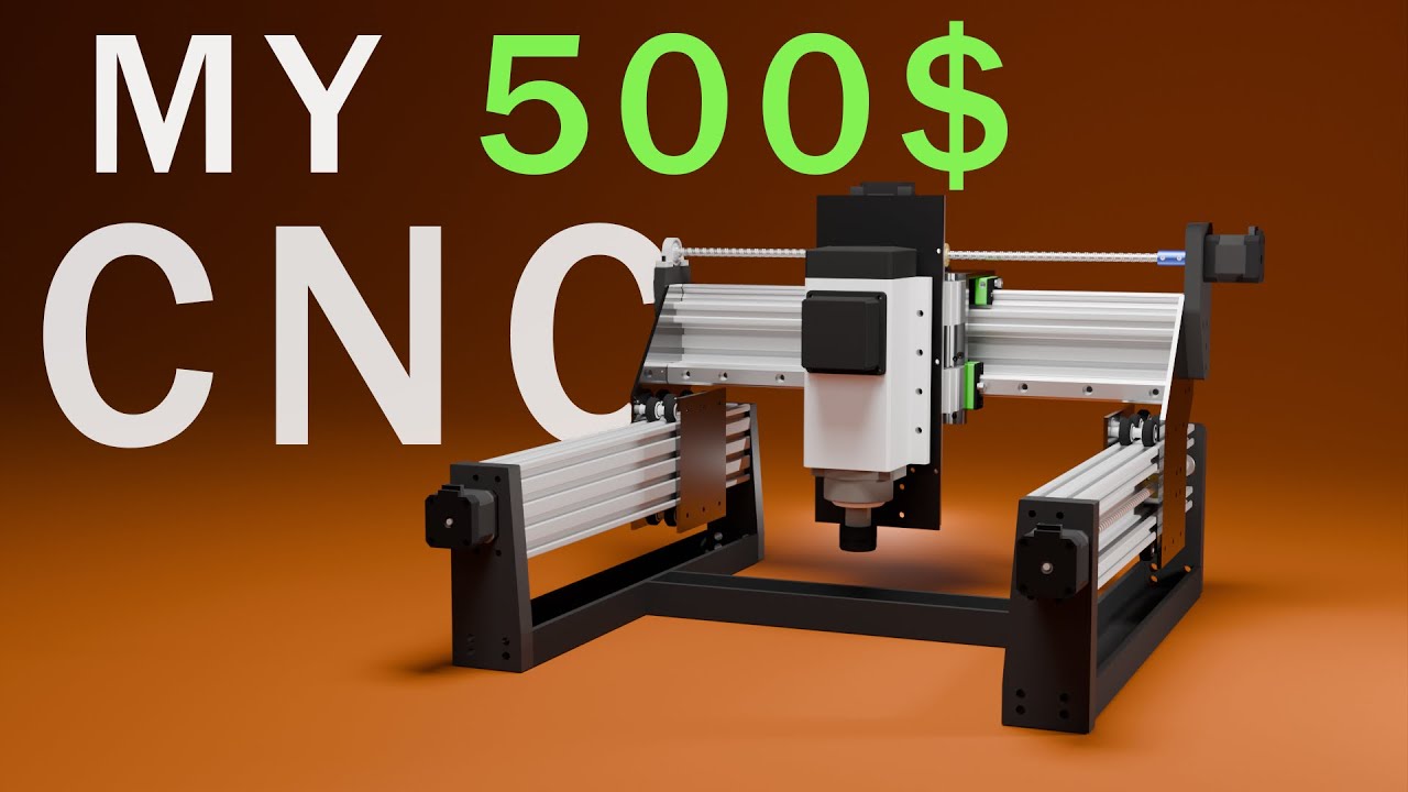 Building a CNC router for cheap - DIY CNC machine - YouTube