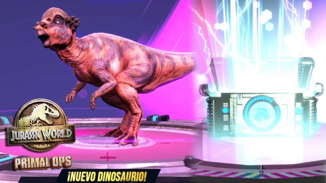 EVENTO PACHYCEPHALOSAURUS de Jurassic World Primal Ops - YouTube