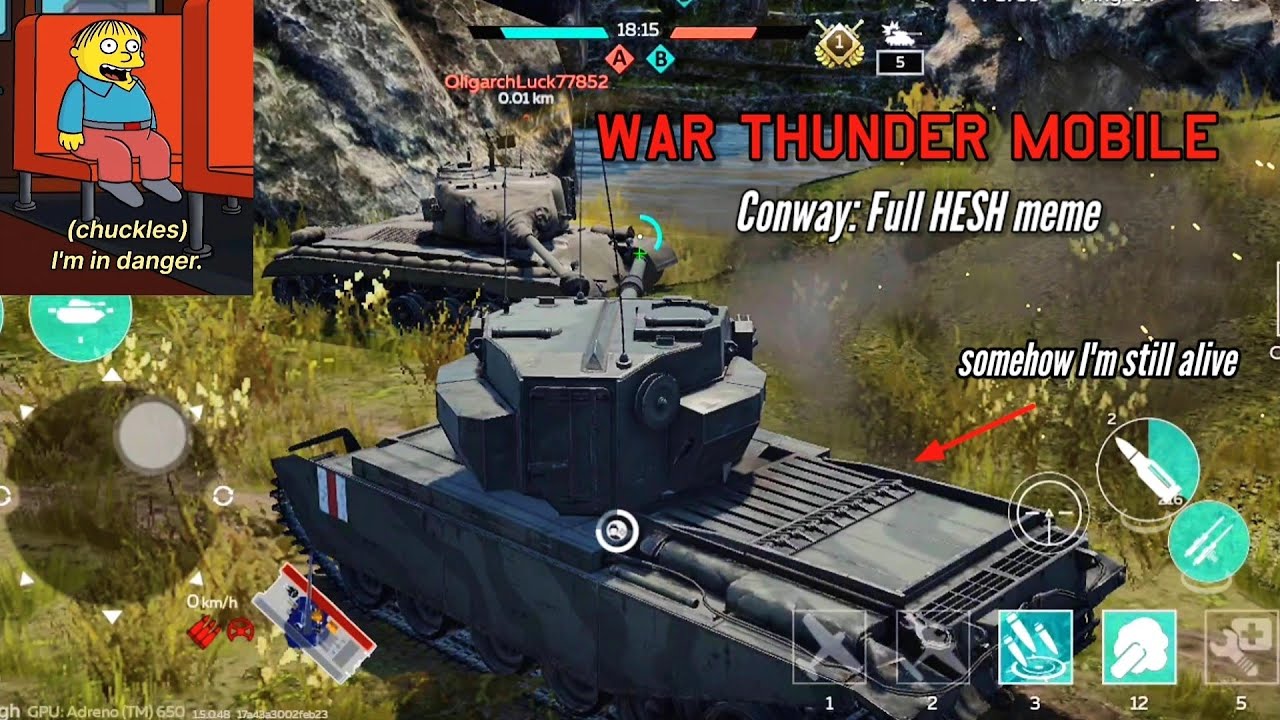 FV4004 Conway: Full HESH meme & somehow I'm still alive - War Thunder ...