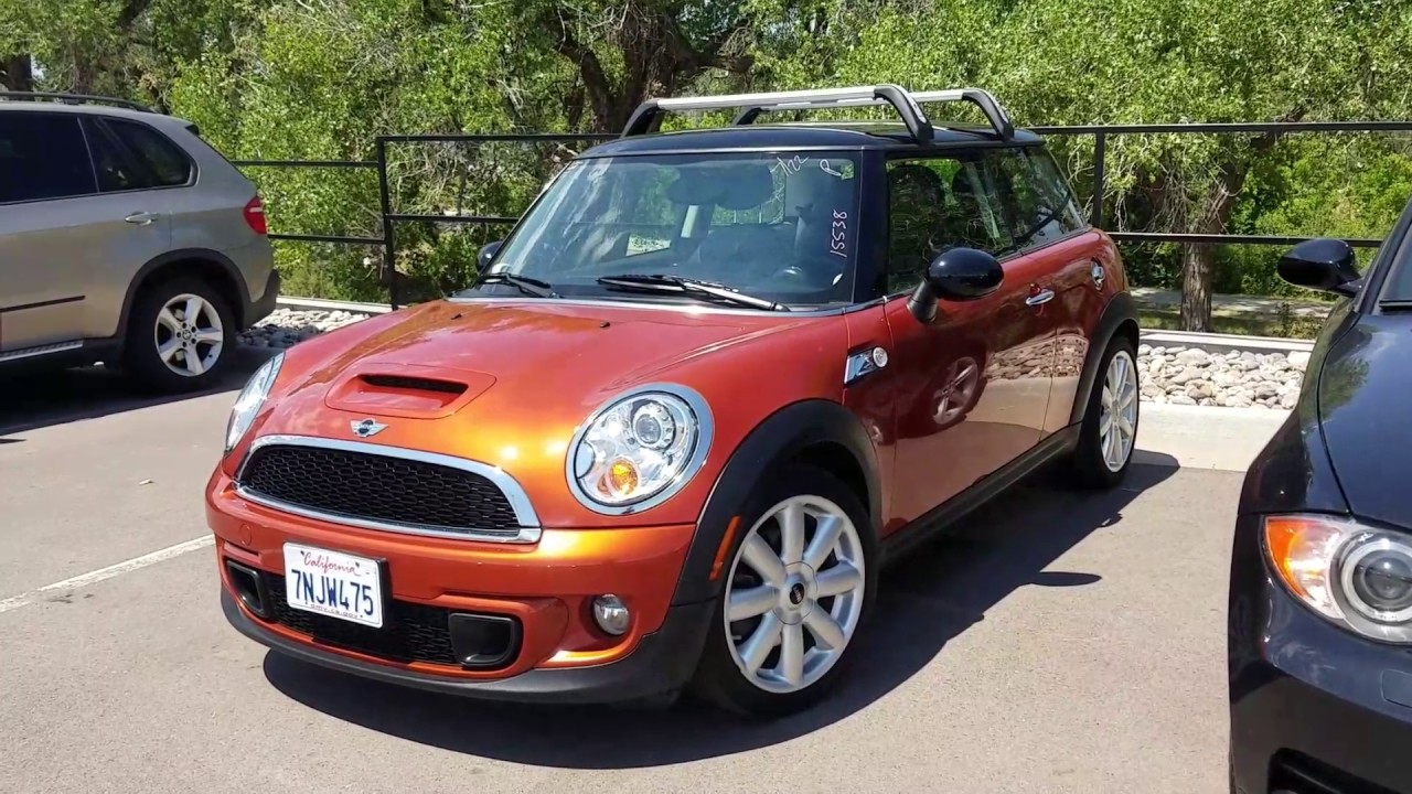 2011 Mini Cooper Hardtop S Spice Orange Metallic Automatic - YouTube