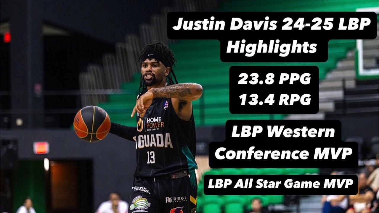 Justin Davis LBP 24-25 Rookie Season Highlights! - YouTube