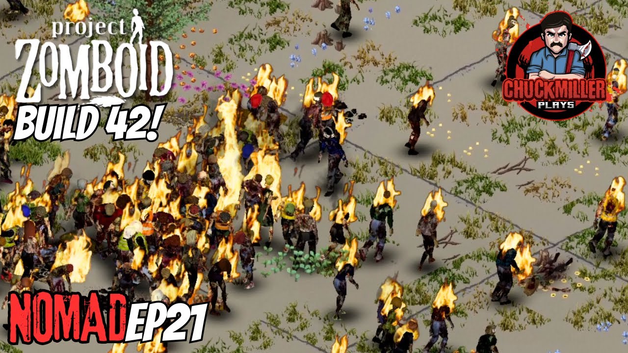 Project Zomboid Build 42 Nomad - Episode 21 - Too Many Zombies ...