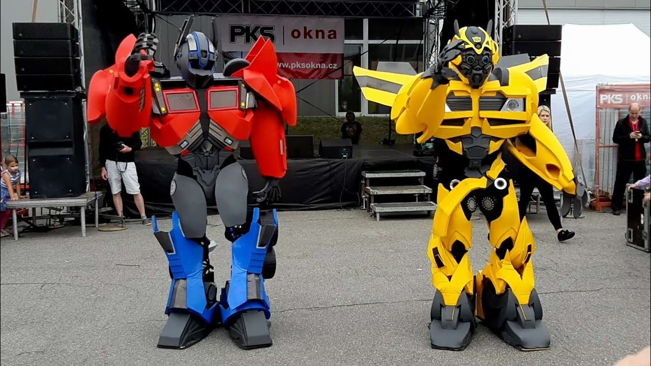 Transformers SHOW , Optimus Prime , Bumblebee , Autobots Show , Hračky ...