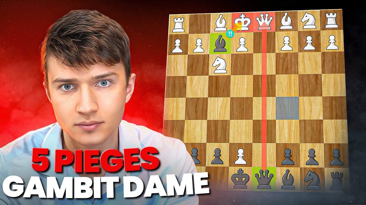 5 pièges d'ouverture sur le gambit dame que tu dois (absolument ...