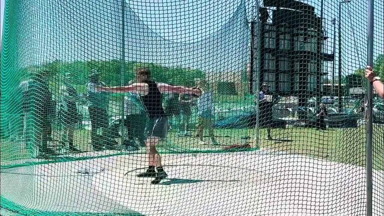 4/23/24 3A Region 7 Championship Throw #3 141’ 5” (Tied All Time School ...