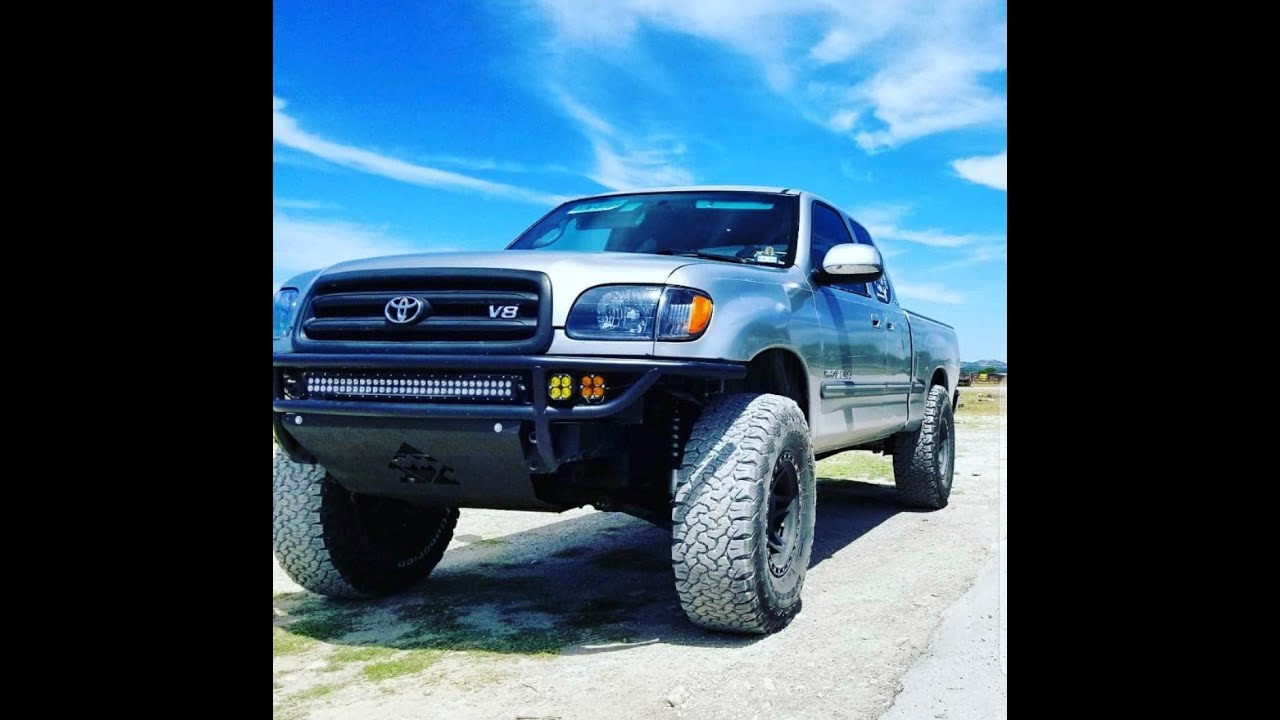 FABRICATING A PRERUNNER FRONT BUMPER FOR AN 01 TUNDRA! - YouTube